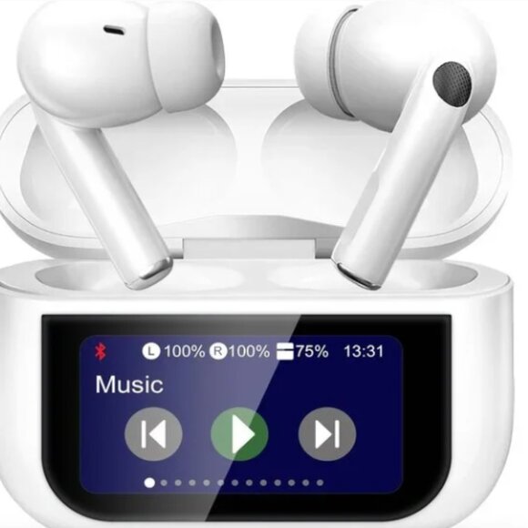 Headphones | 1pack Anc Smart Display Bluetooth Earbuds | Poshmark